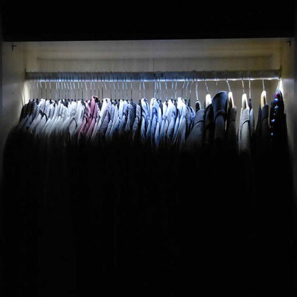 £28 - 1000mm Rail- Battery Operated- LED Wardrobe Lights | Eden illum